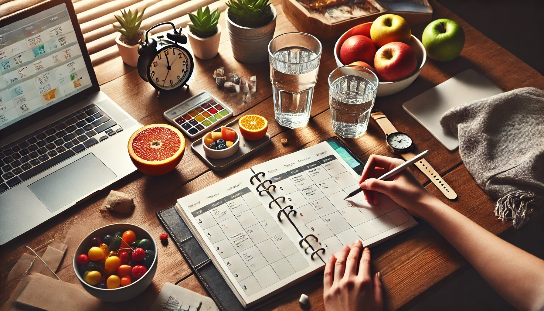 How to Create a Healthy and Balanced Routine – Pensa e Faz